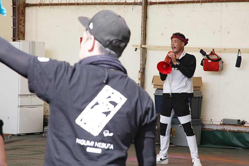 令和7年 ねぶたの台上げ | に組